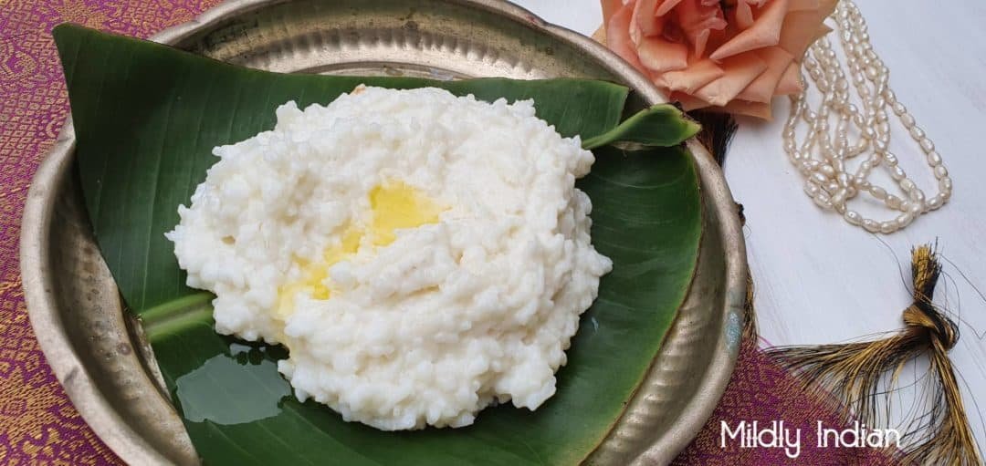 Paal pongal – Mildly Indian