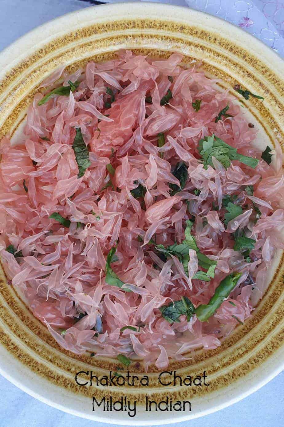 Three ways to Indian pomelo salad – Chakotra chaat. – Mildly Indian