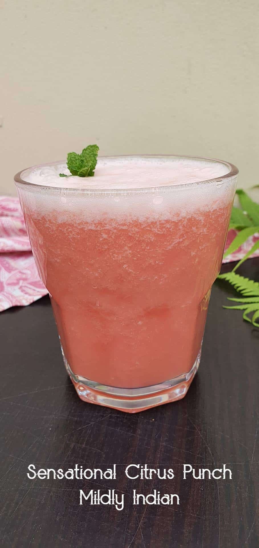 Sensational Citrus punch – Mildly Indian