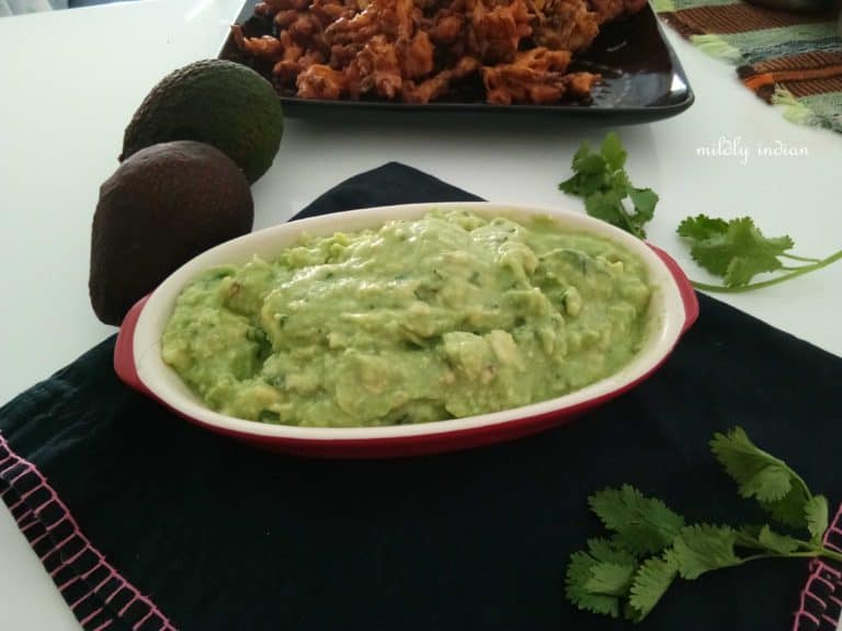Avocado green chutney- for the days blender cheats on you. – Mildly Indian