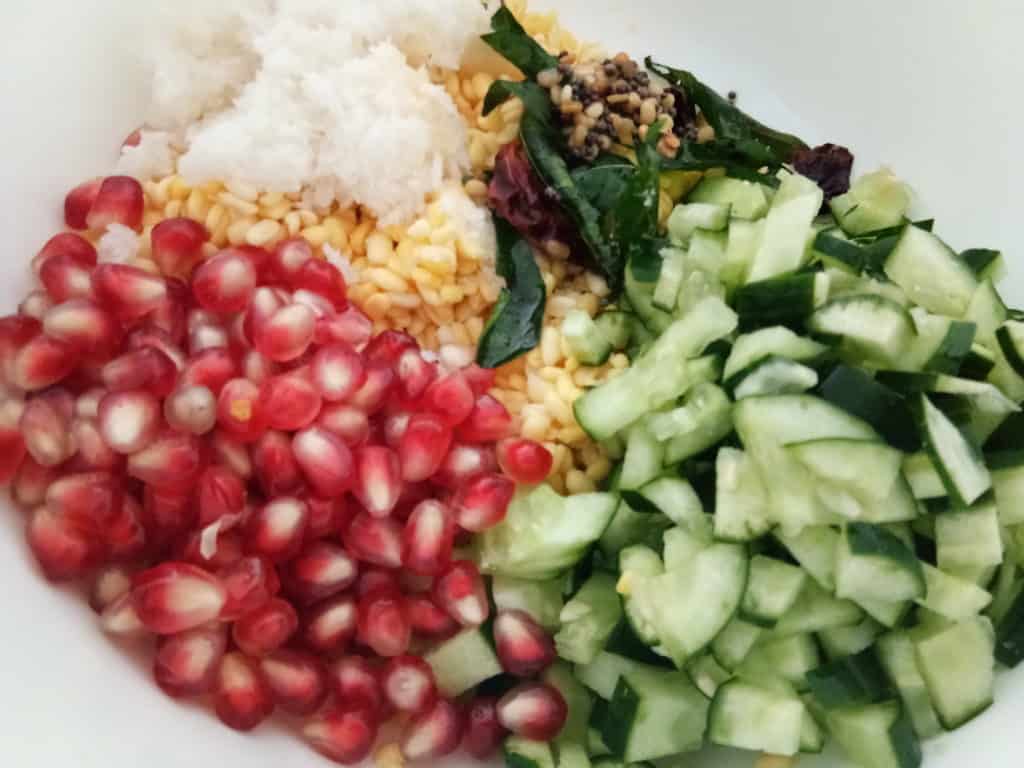 Hesarubele kosambari salad – Mildly Indian
