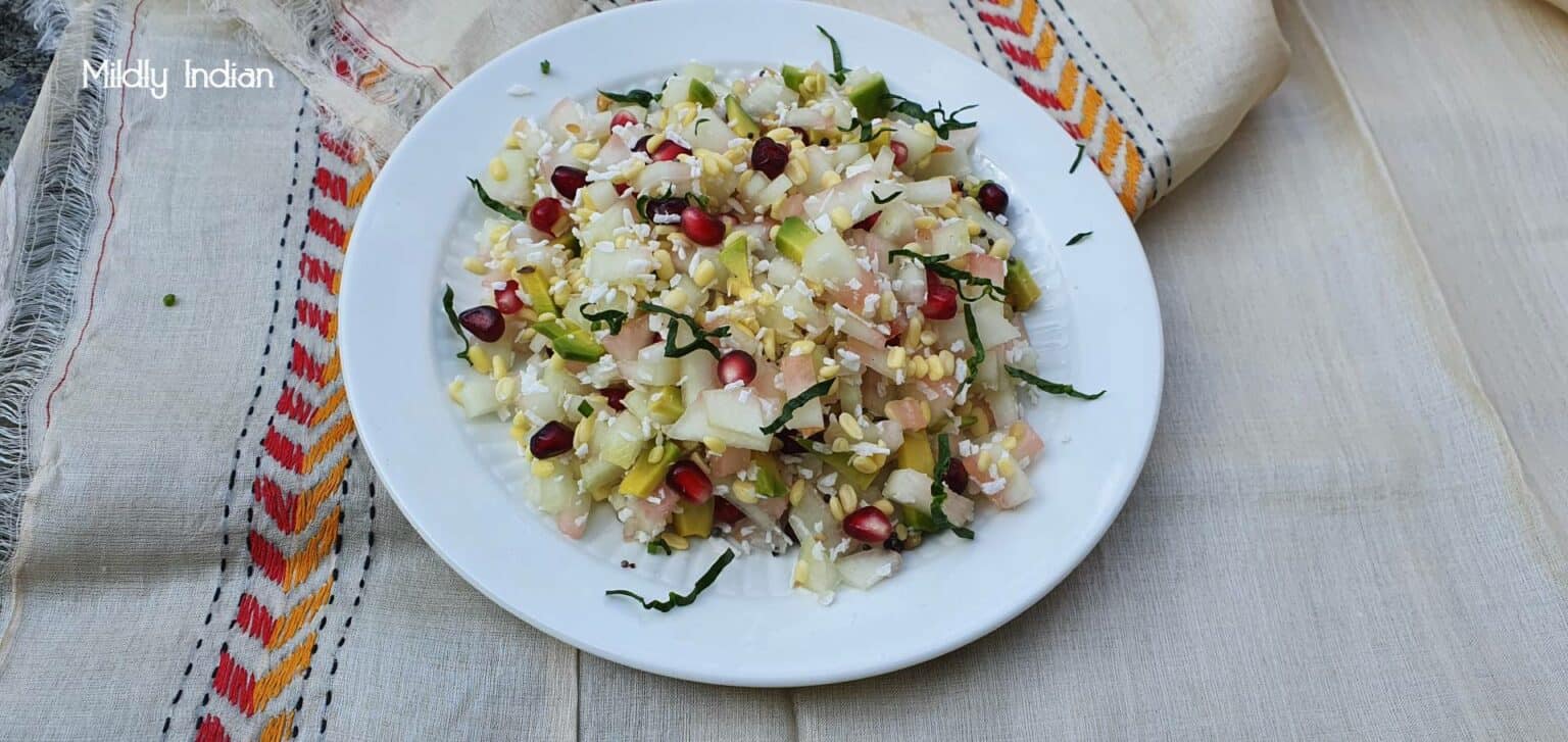 Hesarubele kosambari salad – Mildly Indian