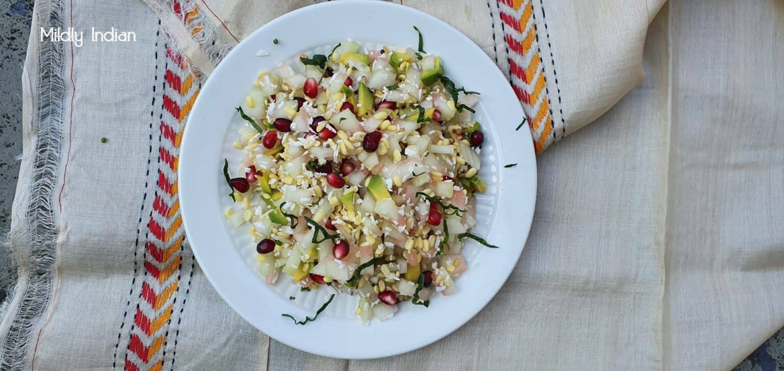 Hesarubele kosambari salad – Mildly Indian