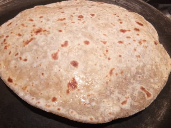 White chocolate, orange & coconut paratha | Mildly Indian