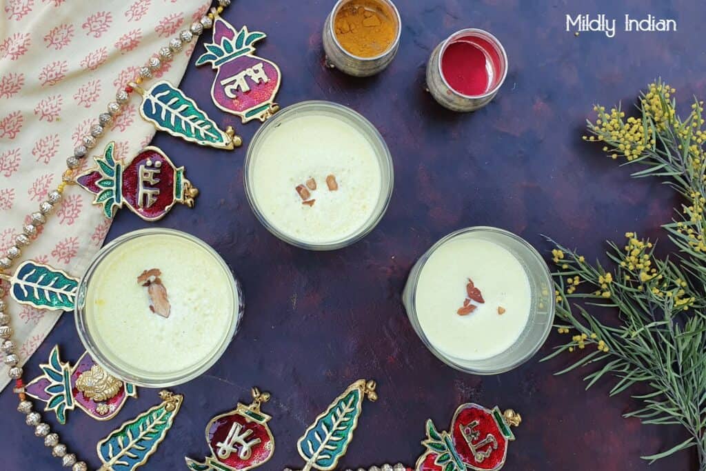 Kesar doodh – aromatic saffron milk – Mildly Indian