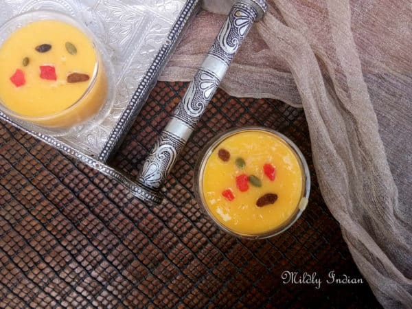 Magical mango lassi – Mildly Indian