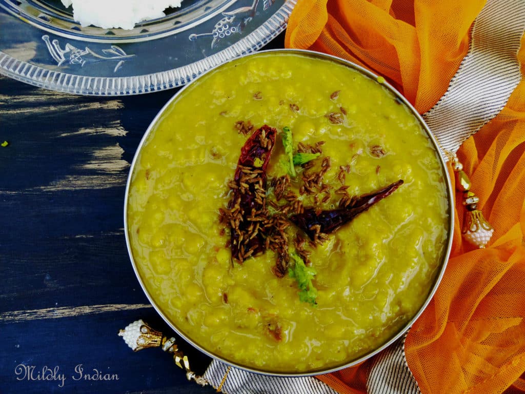 Restaurant style dal tadka – yellow daal – Mildly Indian