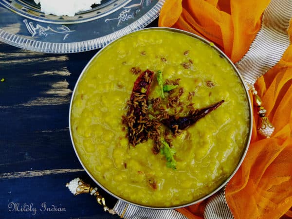 Restaurant style dal tadka – yellow daal – Mildly Indian