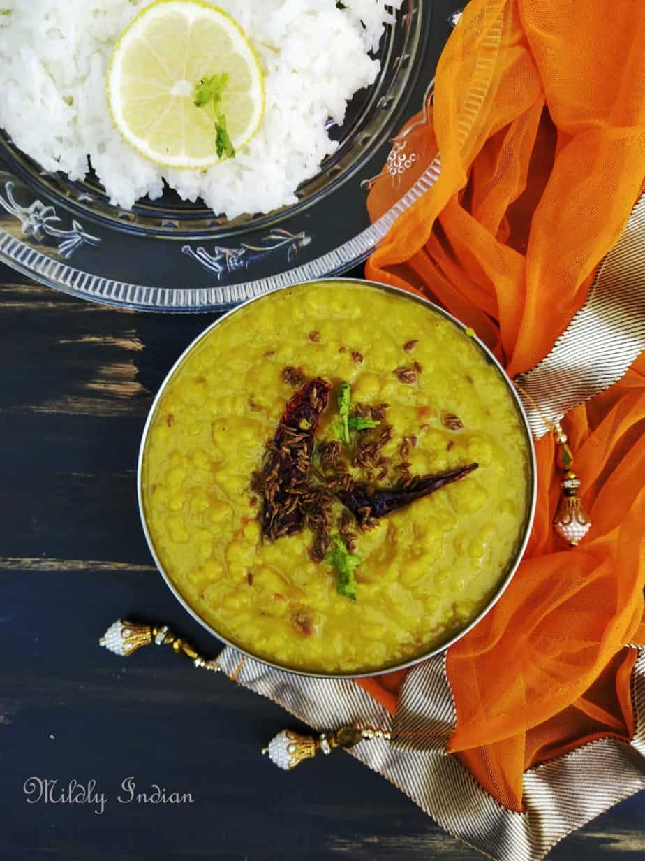 Restaurant style dal tadka – yellow daal – Mildly Indian