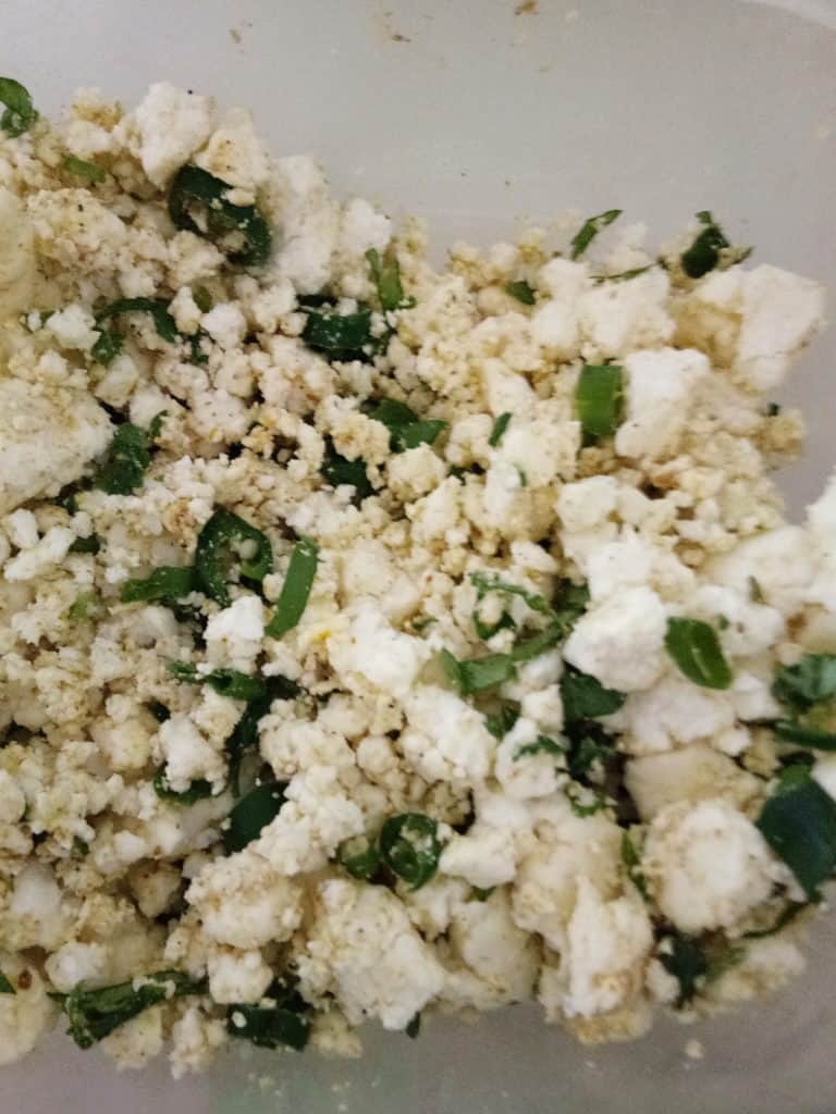 Paneer Chaat Sandwich – Mildly Indian