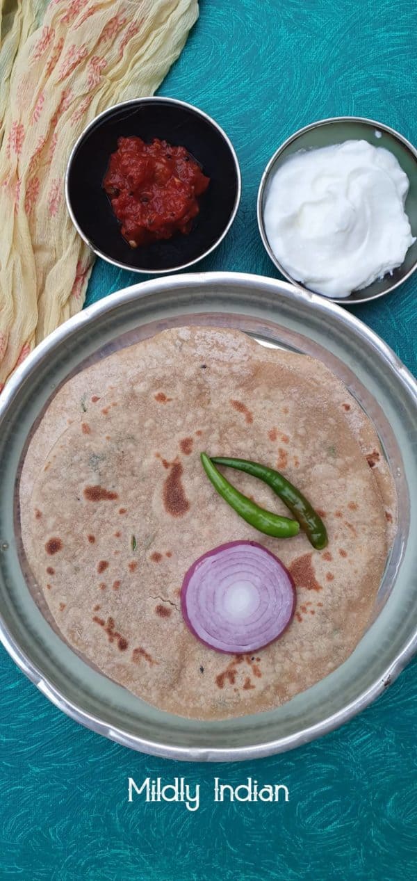 Sattu paratha – gramflour stuffed bread – Mildly Indian