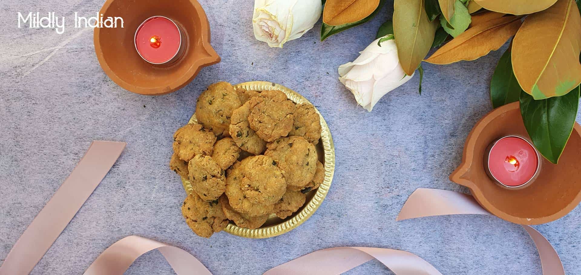 Flaky masala methi mathri | deepfried savory fenugreek dough bits ...