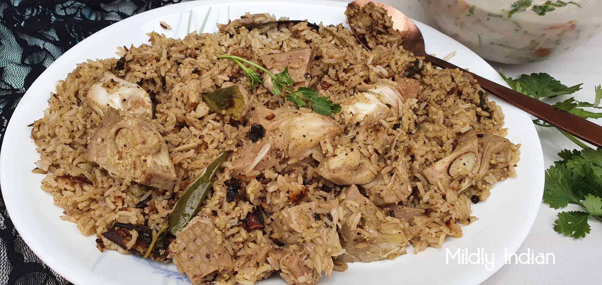 Byari Jackfruit Biryani – Mildly Indian