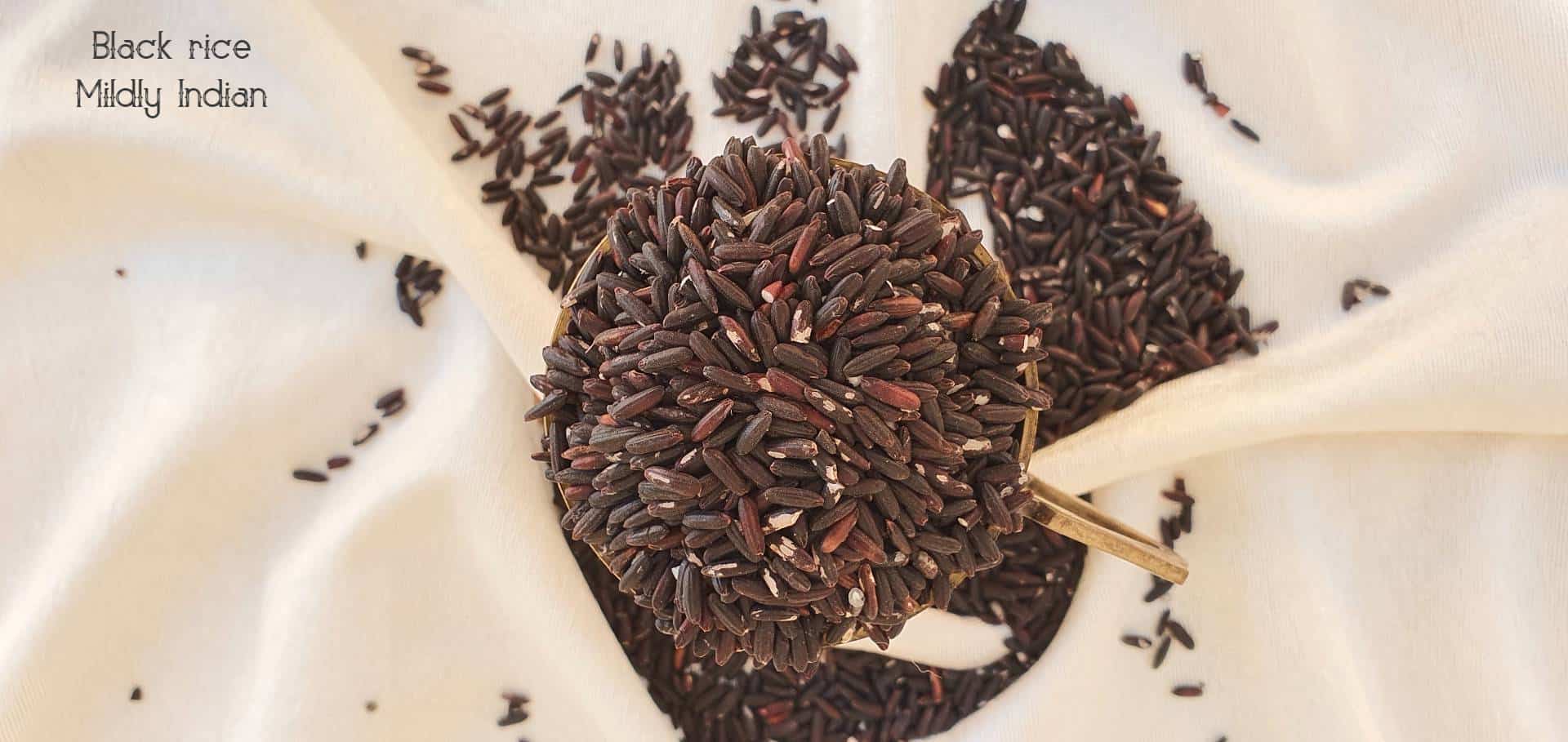 Chak hao amubi – Manipuri rice kheer – Mildly Indian