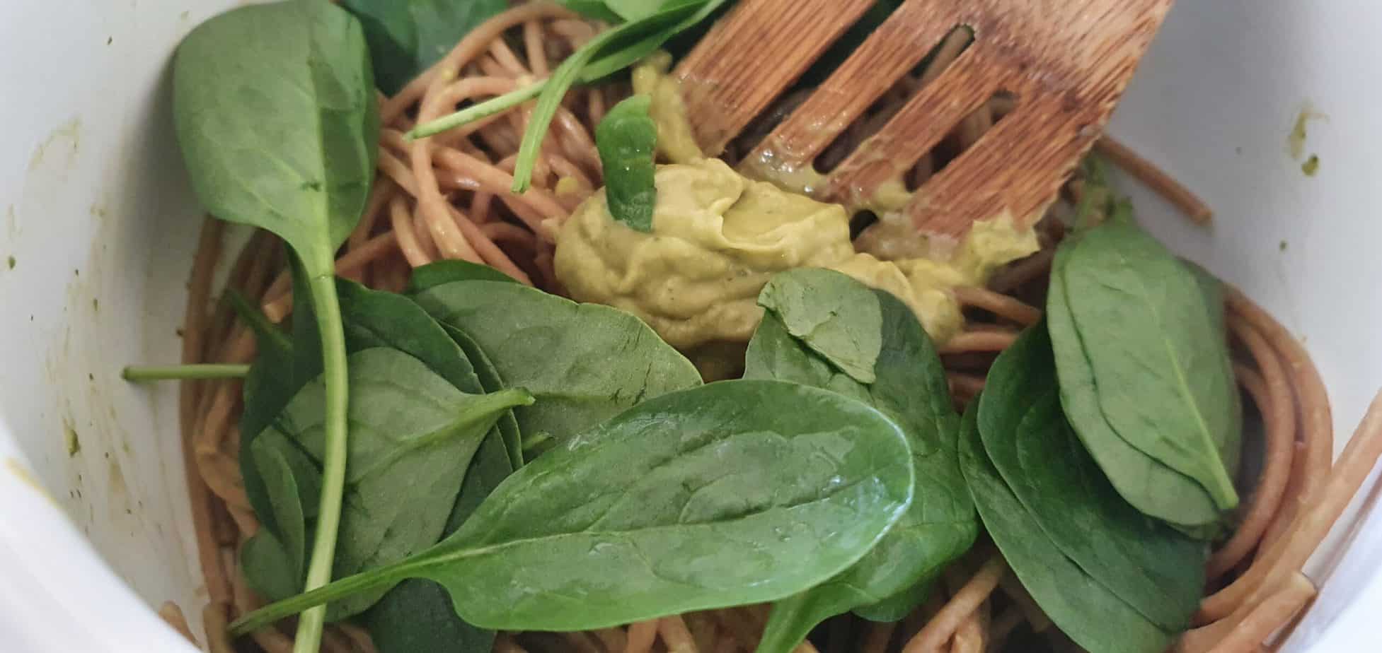 Avocado and vegemite pasta – Mildly Indian