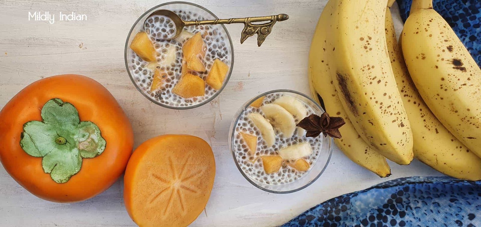 Chai spiced chia pots – Mildly Indian