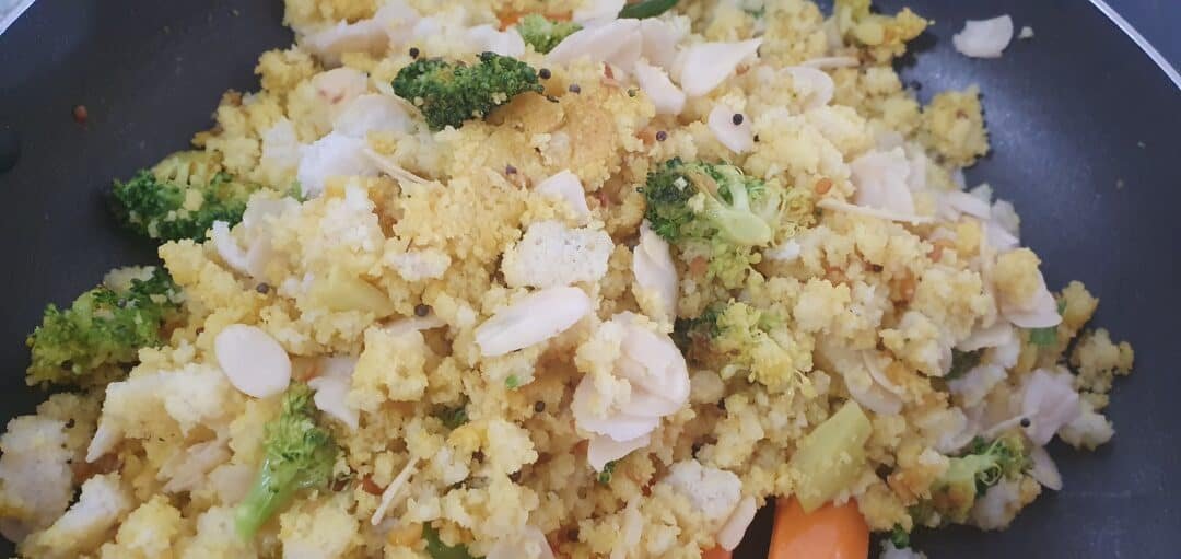 Idly upma – 3 styles of Leftover idli recipes – Mildly Indian