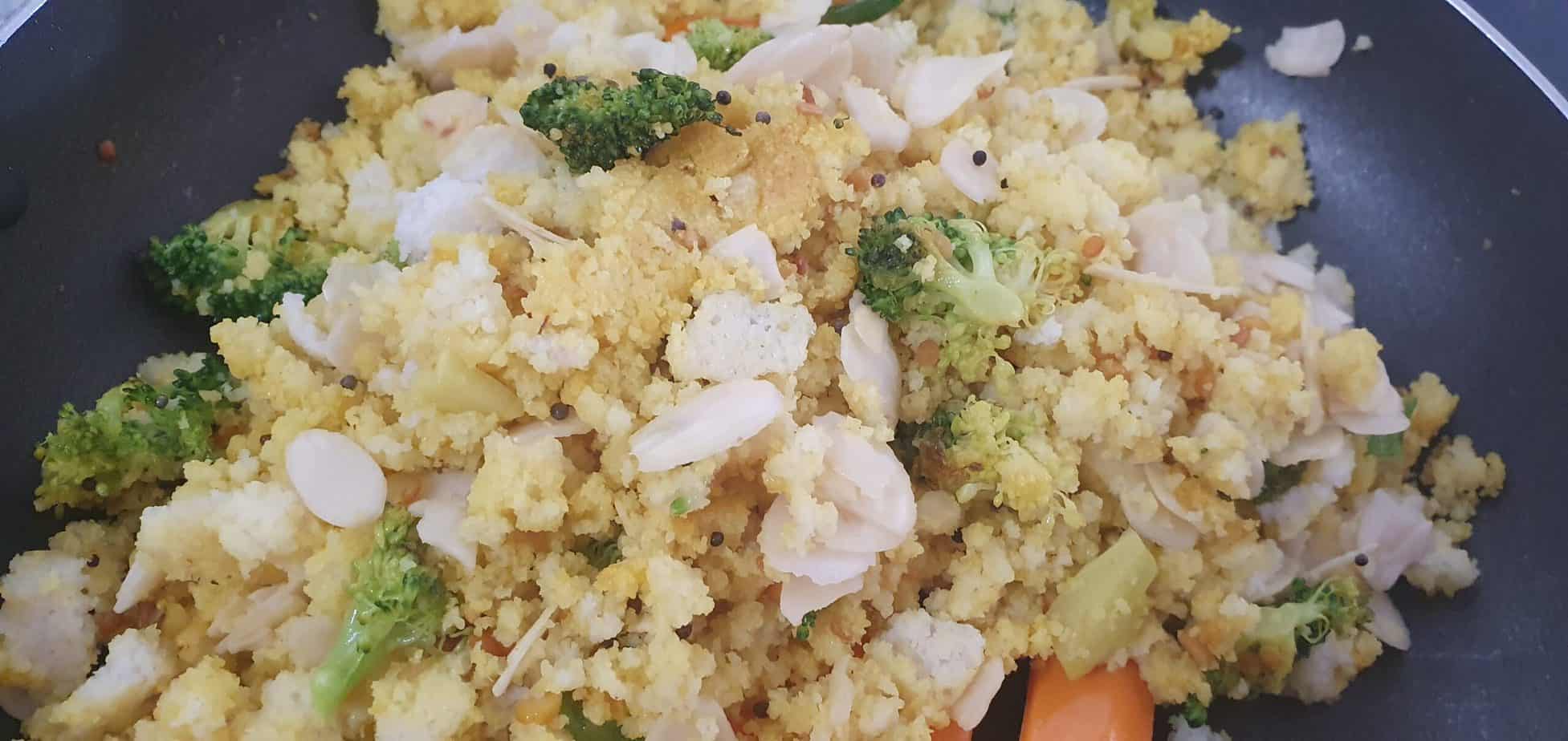 Idly upma – 3 styles of Leftover idli recipes – Mildly Indian