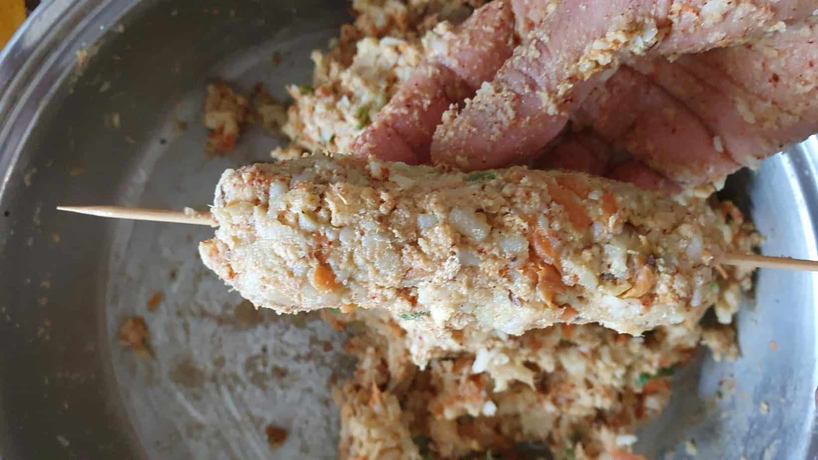 Vegetable sheek kebabs – Baked Kebabs. – Mildly Indian