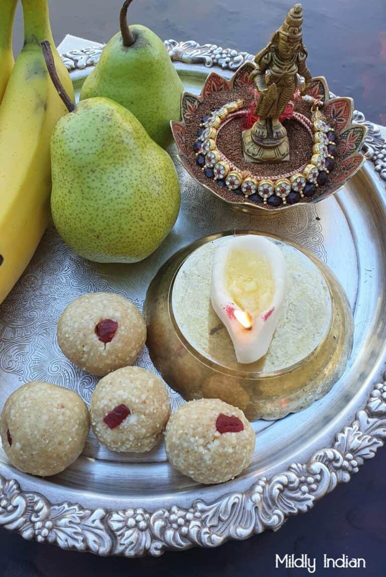 Kozhakattai maav deepam – Edible deepam. – Mildly Indian