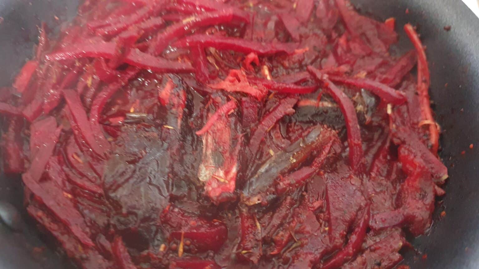 Biryani achar – Pickled beetroot and dates. – Mildly Indian