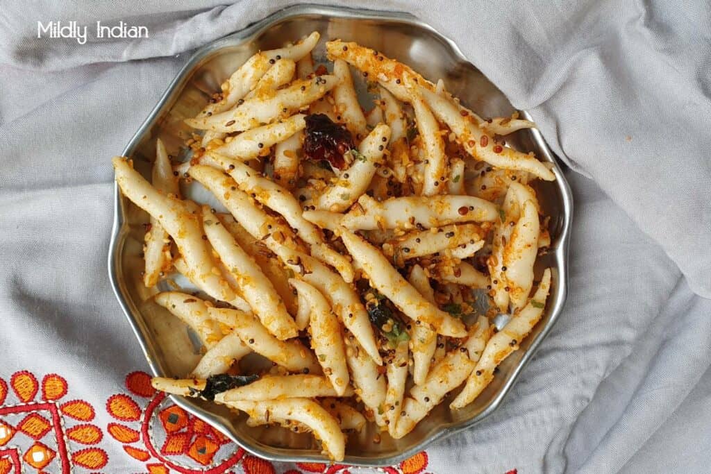 Kara podi kozhukattai. – Mildly Indian