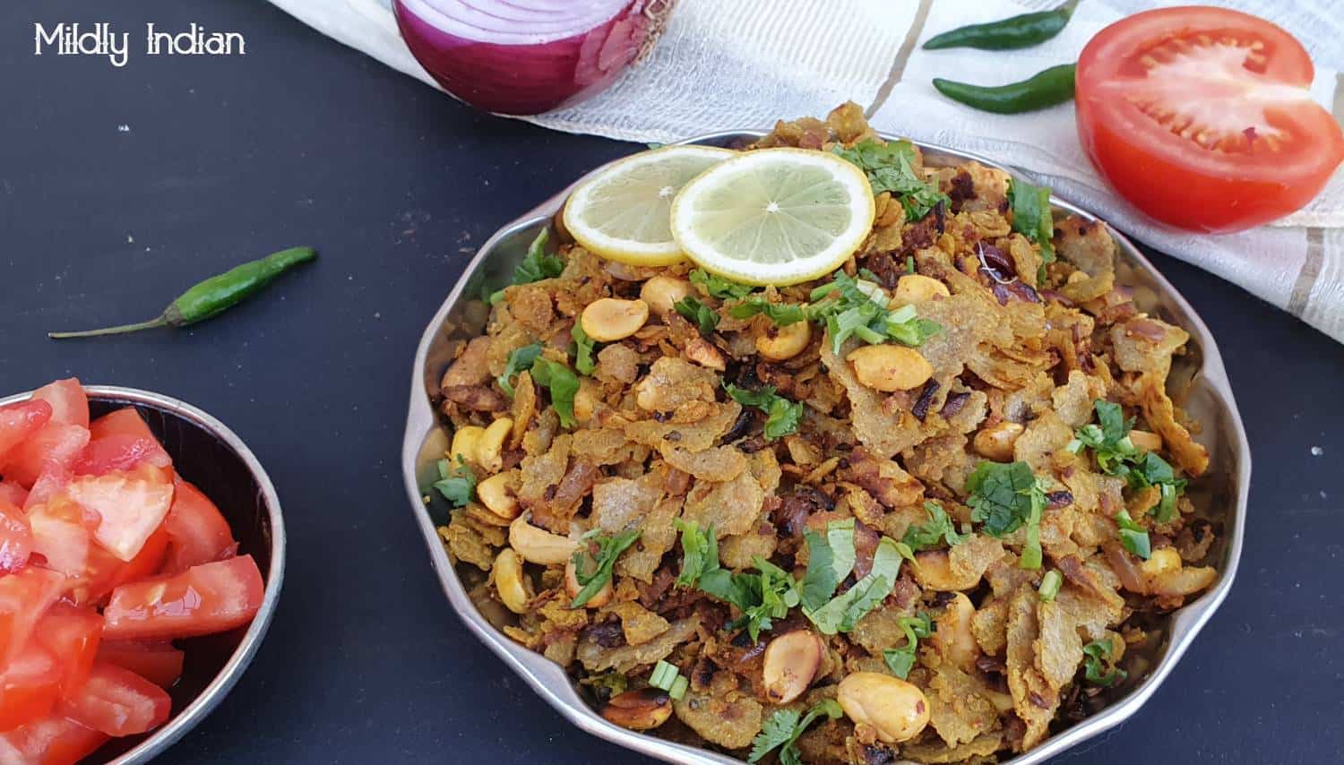 Leftover roti chivda – Vaghareli rotli – Mildly Indian