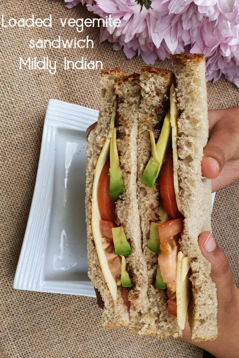 Loaded vegemite sandwich – Mildly Indian