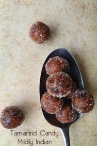 Imli ki goli / Tamarind candy – Mildly Indian