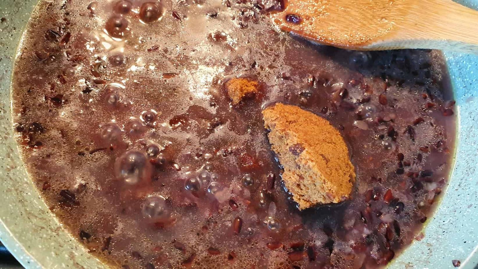 Kavuni arisi halwa | Black rice pudding – Mildly Indian