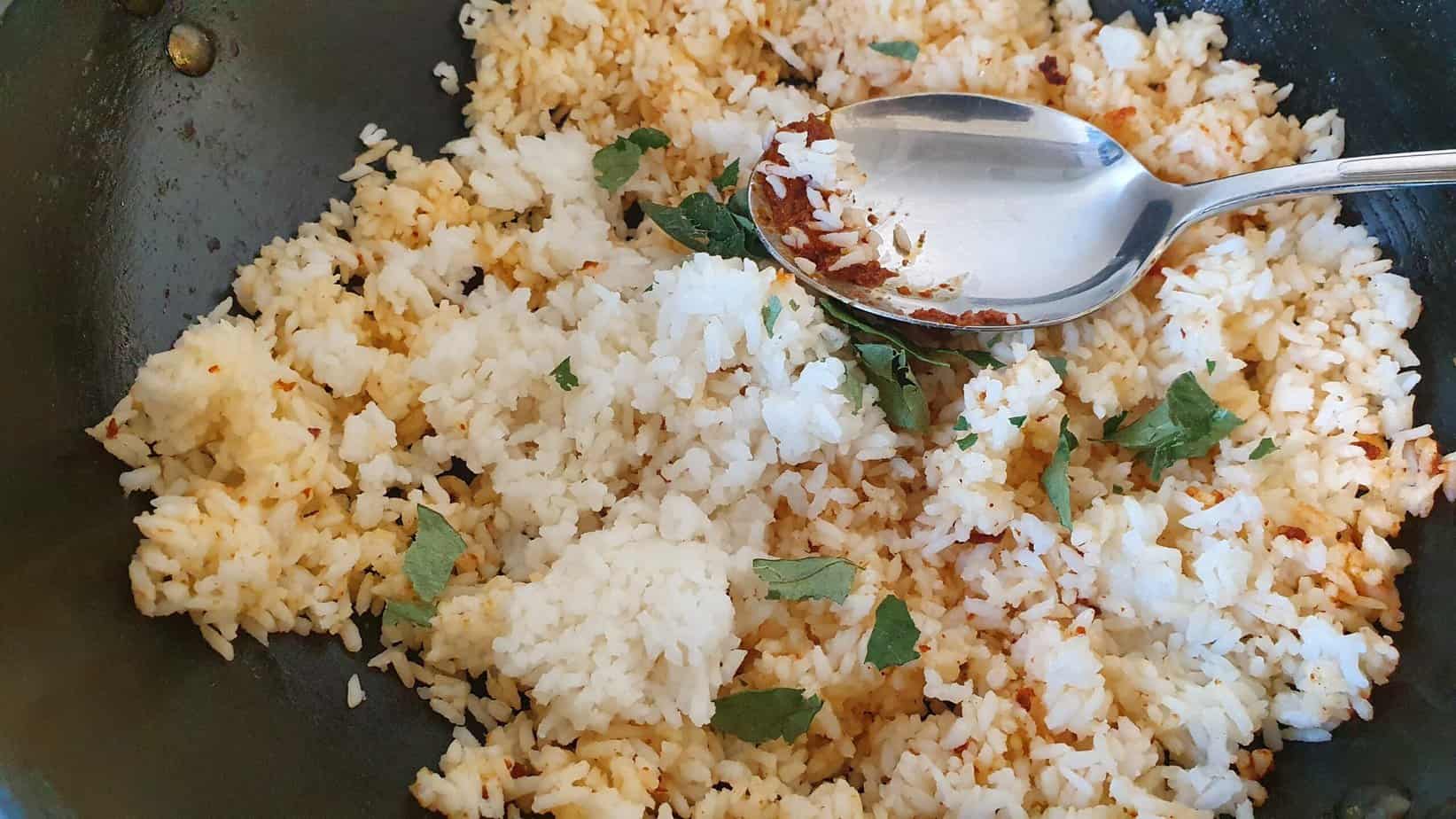 Pickle masala rice | Avakkai annam – Mildly Indian