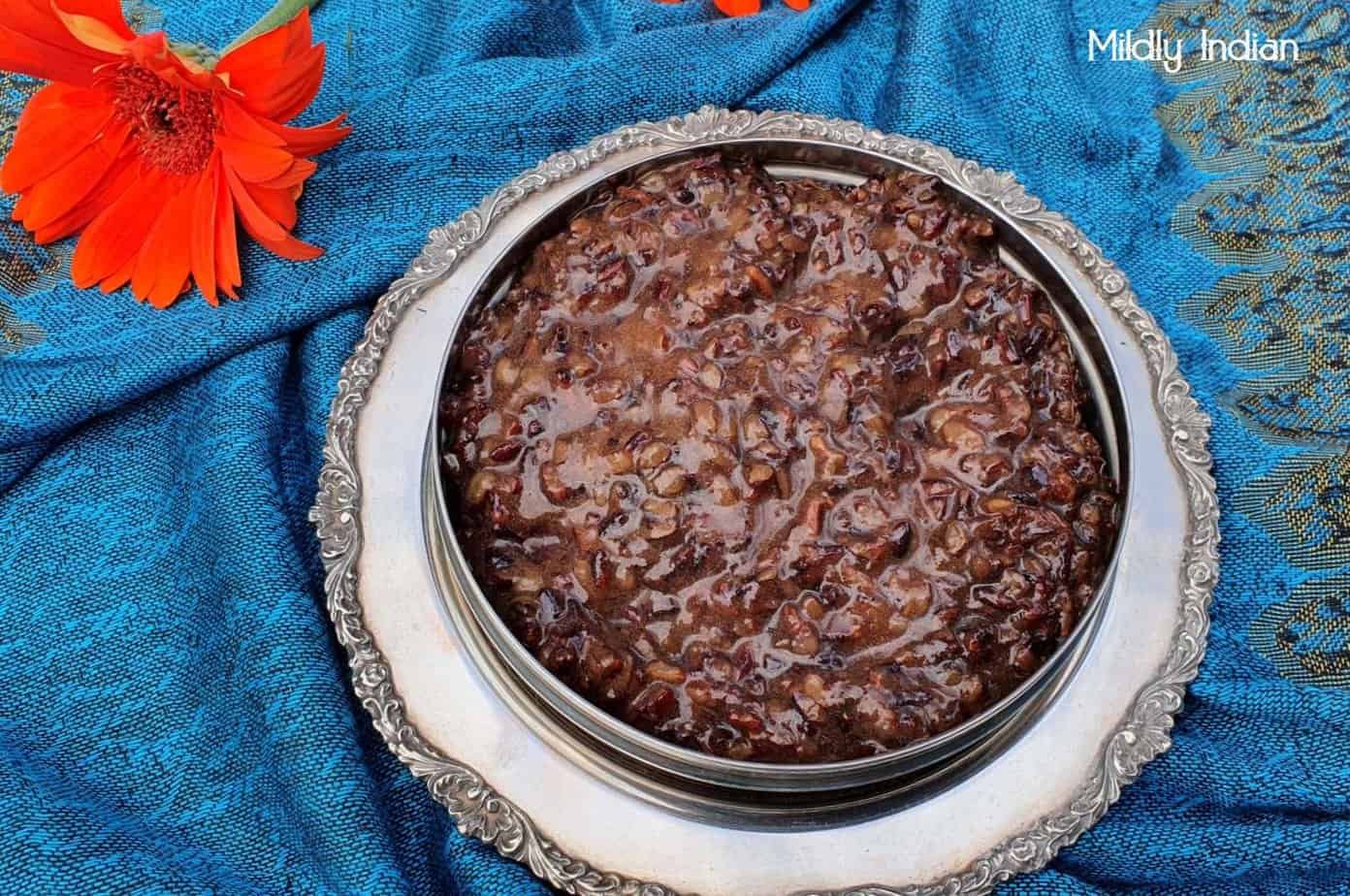 Kavuni arisi halwa | Black rice pudding – Mildly Indian