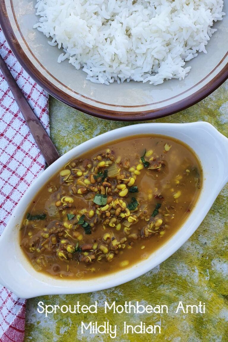 Matkichi amti | Sprouted moth bean curry – Mildly Indian