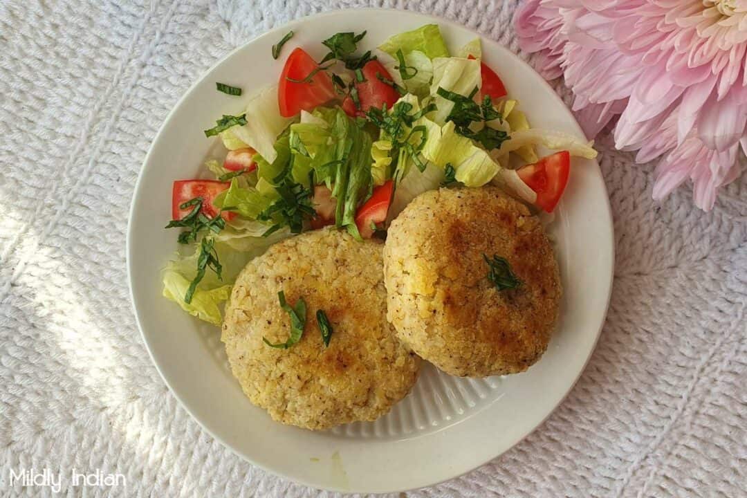 Leftover Pongal cutlets – Mildly Indian
