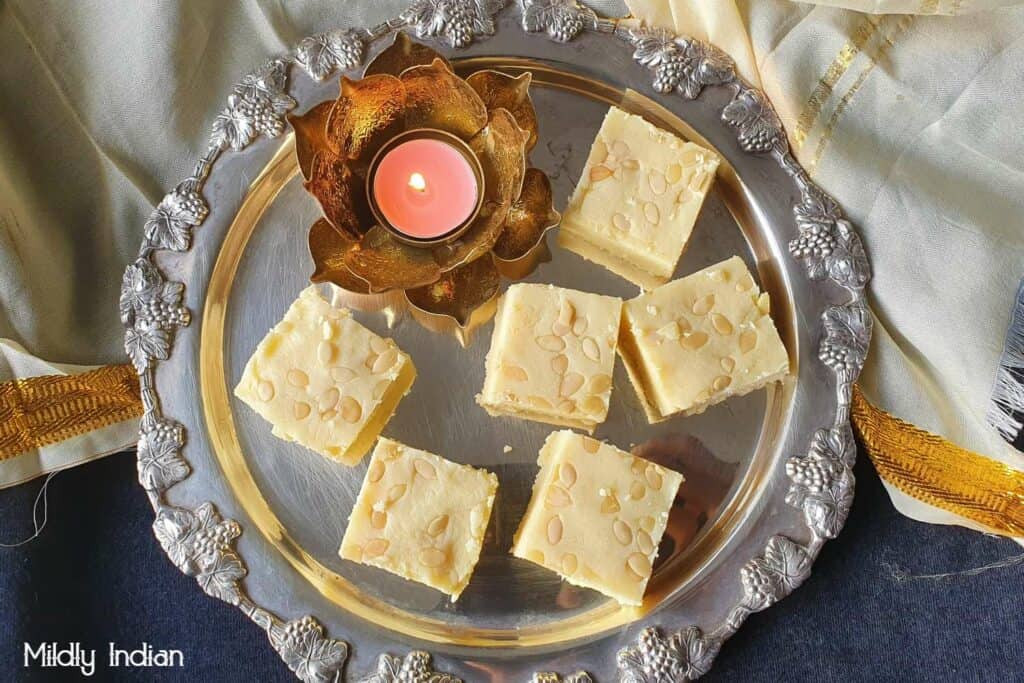 Doodh barfi | Milkpowder fudge – Mildly Indian Doodh barfi | Milkpowder fudge – Mildly Indian