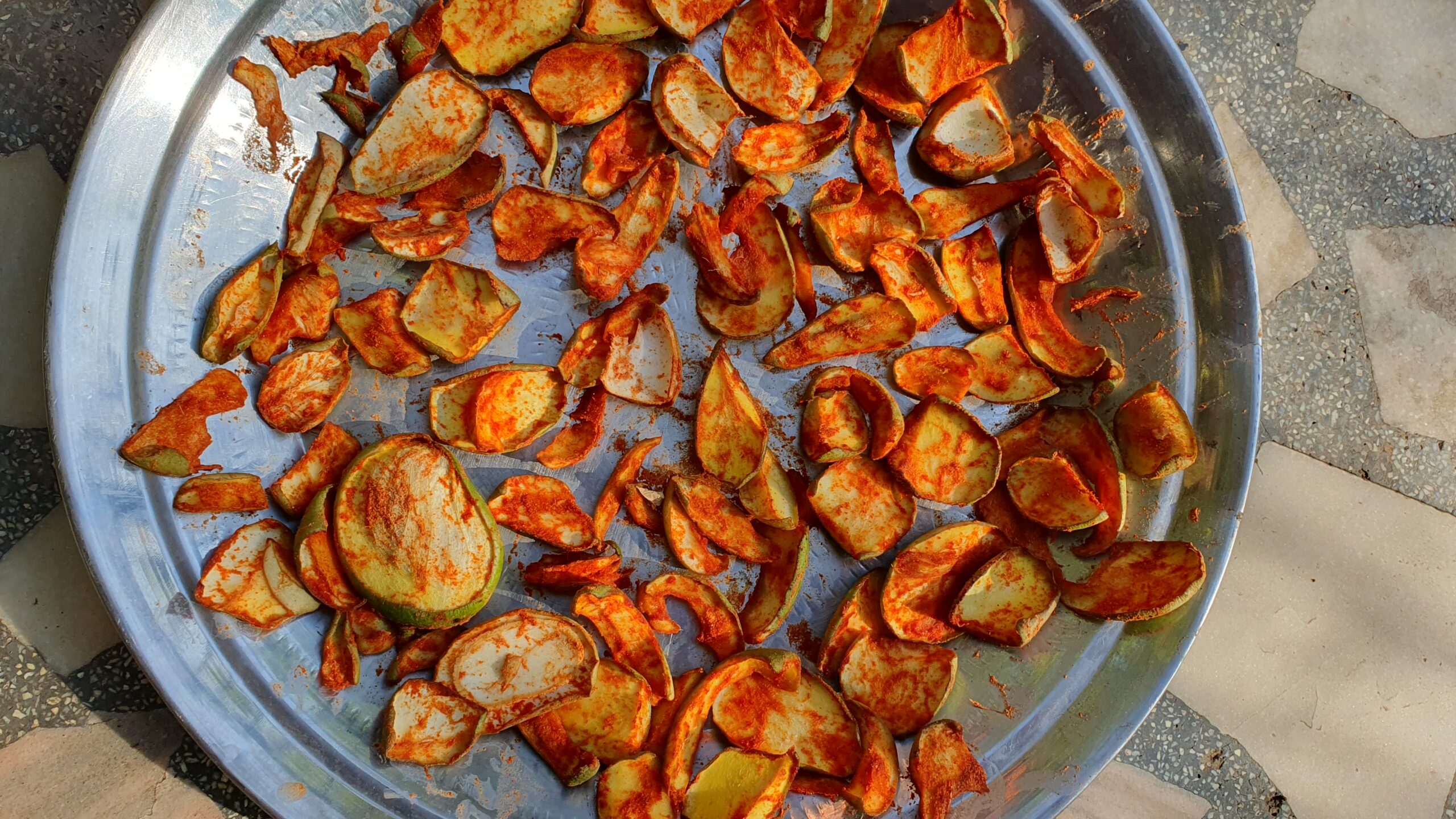 Maanga vattal | Sundried mango – Mildly Indian