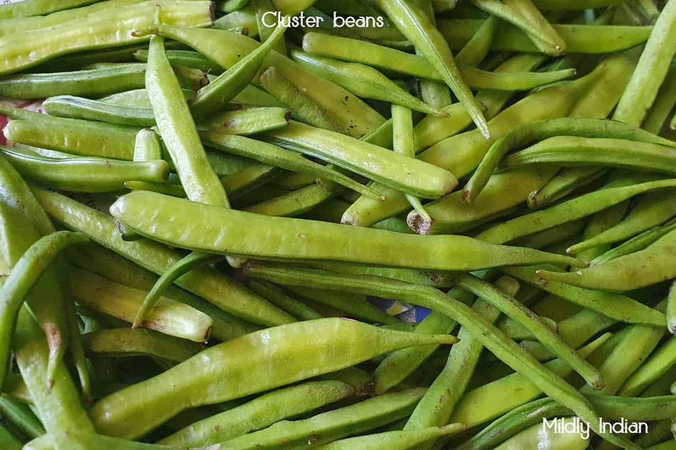 Kothavarakkai poriyal | Cluster beans stirfry – Mildly Indian