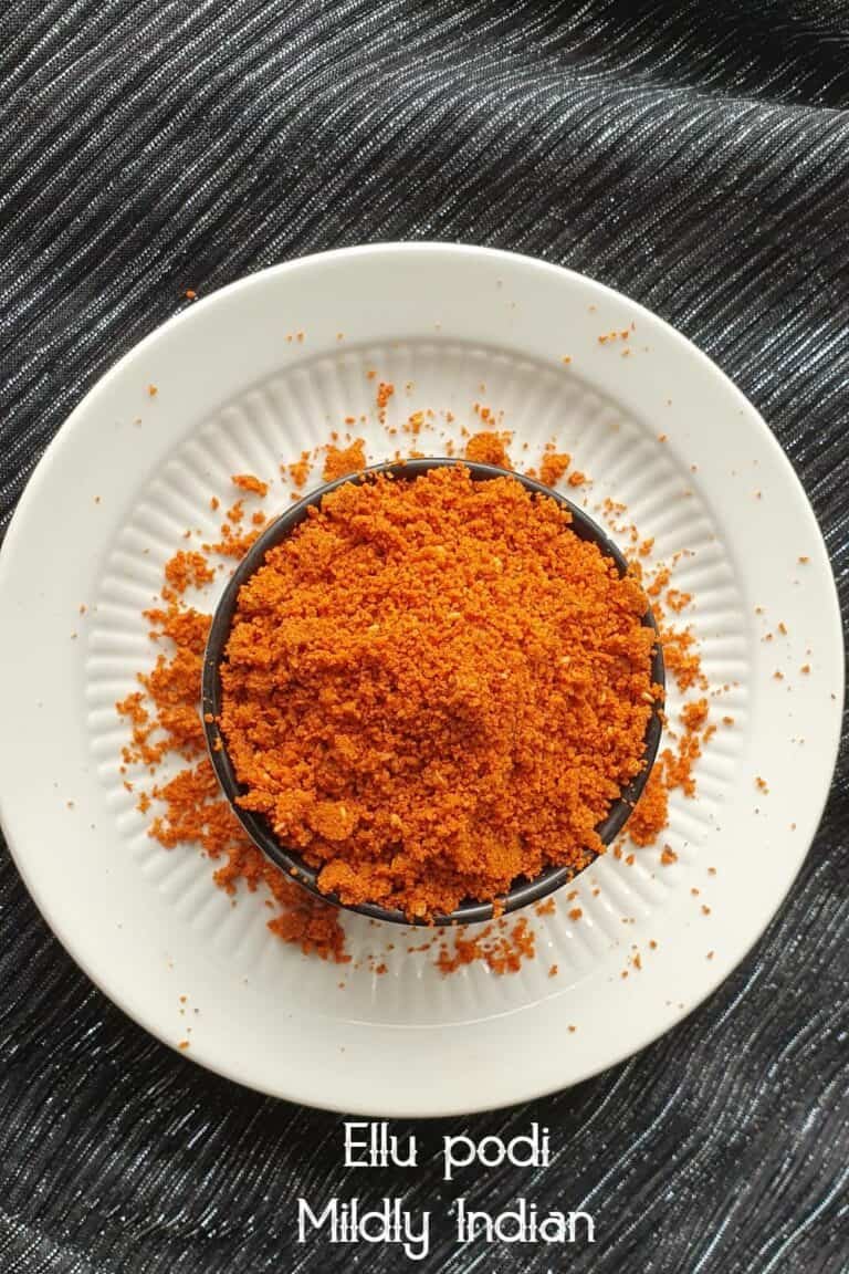Ellu podi | dry til chutney – Mildly Indian