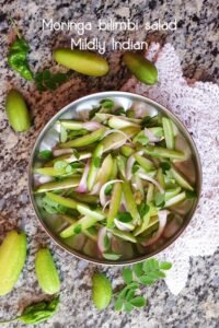 Spicy Moringa bilimbi salad – Mildly Indian