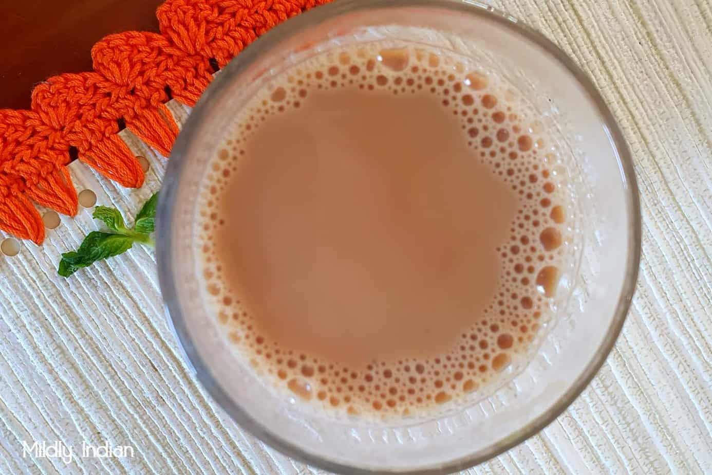 Pudina chai | Indian mint tea – Mildly Indian