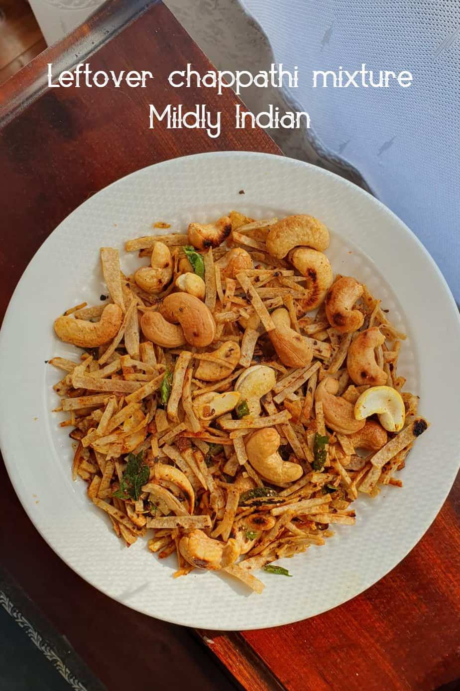 Leftover chappati mixture – Mildly Indian