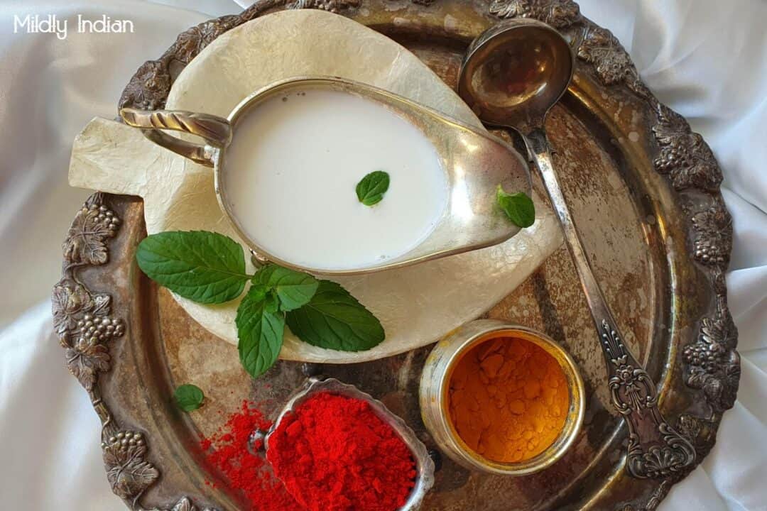 Paal panchamritham | Charanamrit – Mildly Indian