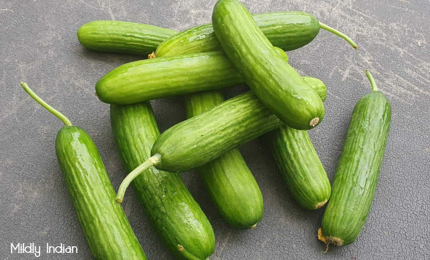 Masala kakdi | Street style low calorie cucumber snack – Mildly Indian