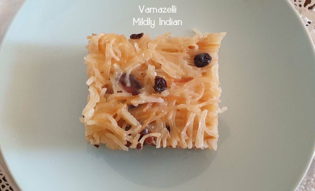 Guyanese vamazelli cake – Mildly Indian