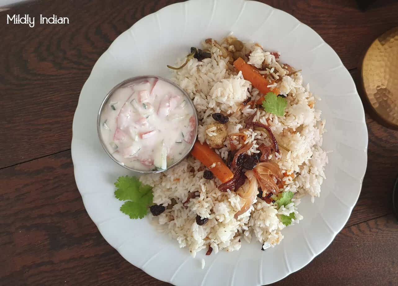 Malabar vegetable biryani – Mildly Indian