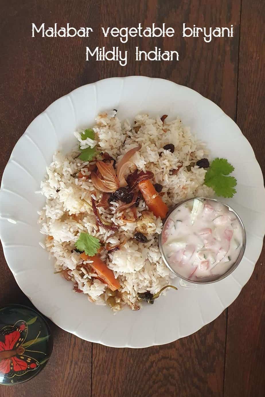 Malabar vegetable biryani – Mildly Indian