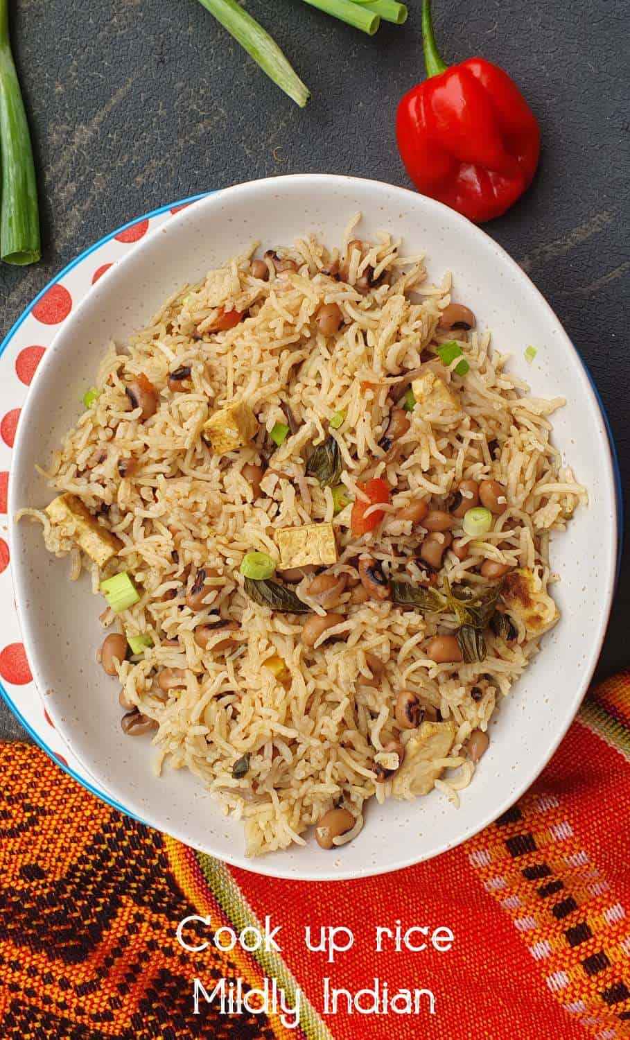 Vegan cook up rice – Mildly Indian