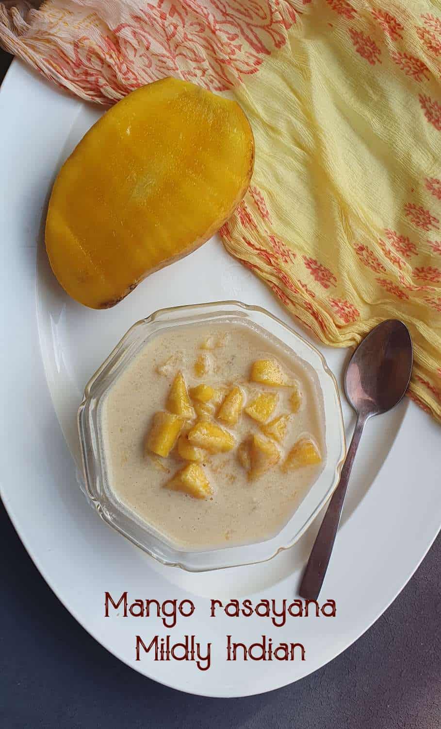 Mavinkayi rasayana | coconut mango pudding – Mildly Indian