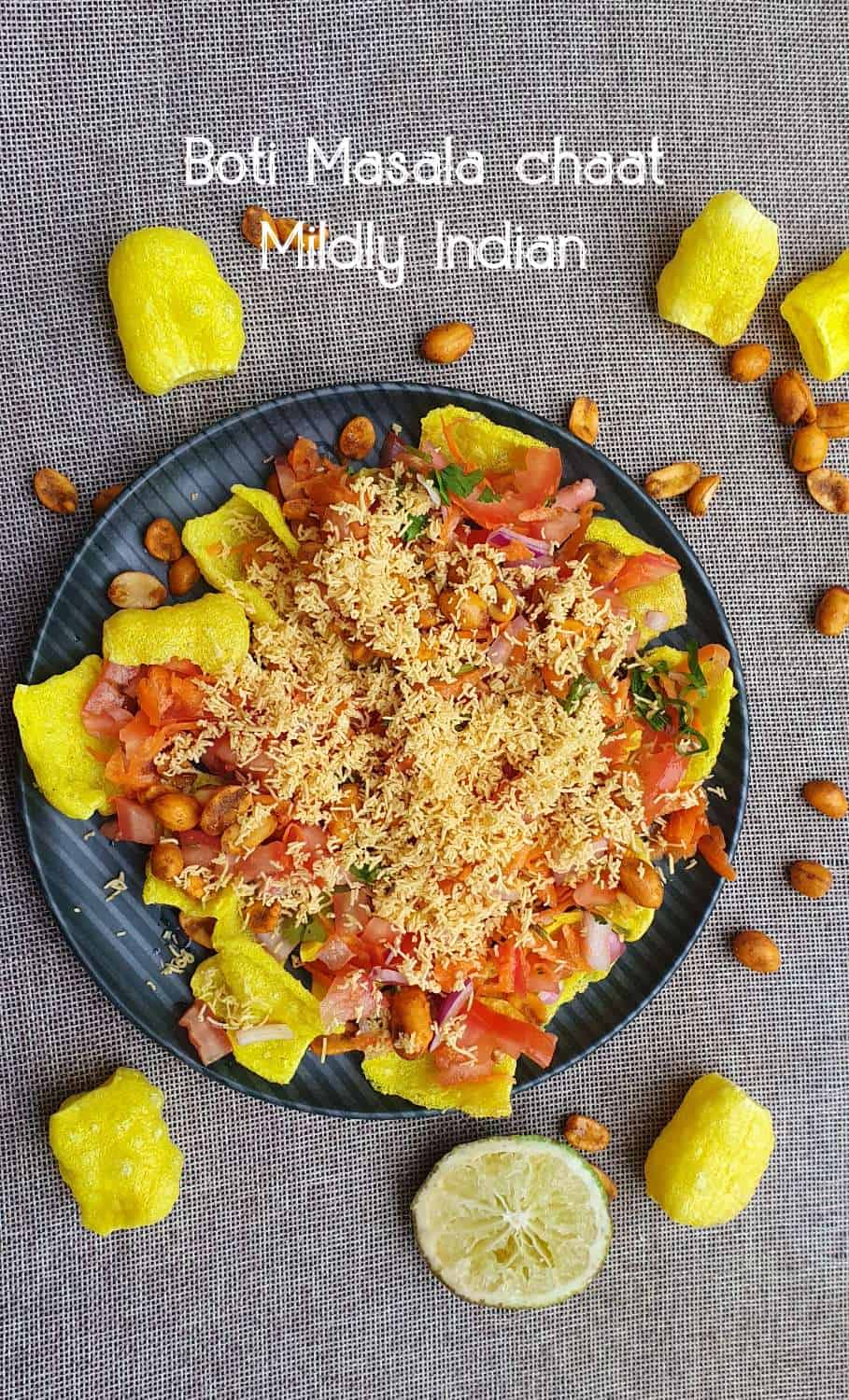 Boti masala chaat | Fryums chaat – Mildly Indian